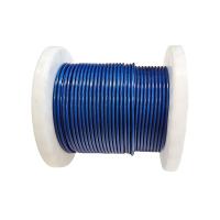 China Blue Plastic Coated Fiber Core Wire Rope 10mm 12mm Lifting Wire Rope Slings for sale