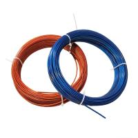 China 2mm 3mm 5mm PVC Coated Steel Wire Rope Colorful Plastic Coated Galvanized Steel Cable for sale