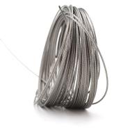 China 1x7 Stainless Steel Wire Rope 1mm 1.5mm 2mm Aisi 304 316 Stainless Steel Wire Cable for sale