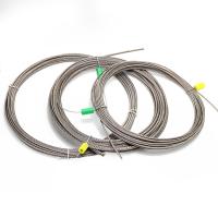 China AISI 304 316 Stainless Steel Wire Rope 7x7 4mm 5mm 6mm Crane Wire Rope for sale