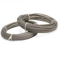 China 7x19 Stainless Steel Wire Rope 0.8mm-14mm 304 Stainless Steel Wire Cable For Fishing Industrial for sale