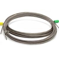 China 7x19 Stainless Steel Wire Rope 0.8mm-14mm 304 Stainless Steel Wire Cable For Fishing Industrial for sale