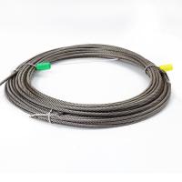 China SUS304 316 Stainless Steel Wire Rope 1.5mm 2.0mm 2.5mm 1x19 Stainless Steel Cable for sale