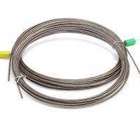 China AISI 304 316 Stainless Steel Wire Rope 7x7 4mm 5mm 6mm Crane Wire Rope for sale