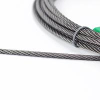 China 304 316 Stainless Steel Wire Rope AISI  7x7 3.0 4.0 5mm Stainless Steel Cable for sale