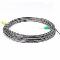 China 7x7 Stainless Steel Wire Rope SS304 316 0.5mm-6mm Steel Cable For Clothesline / Fence for sale