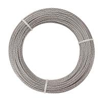 China SUS304 316 Stainless Steel Wire Rope 1.5mm 2.0mm 2.5mm 1x19 Stainless Steel Cable for sale