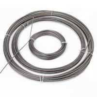 China 0.4mm-5mm Stainless Steel Wire Rope 1x19  For Traction Drive for sale