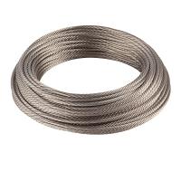 China 0.4mm-5mm Stainless Steel Wire Rope 1x19  For Traction Drive for sale