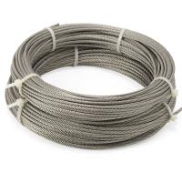 China 316 Stainless Steel Stranded Cable 1x7 Inox SS304 Wire Rope Sling 0.8 1.0 1.2mm for sale