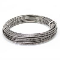 China 0.3mm-6mm Stainless Steel Wire Rope 1x7 For Hanging Traction / Guardrail for sale