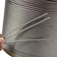 China 304 316 Stainless Steel Wire Rope 6mm 7x19 8mm 10mm 12mm Stainless Steel Wire Cable for sale
