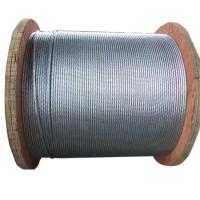 China Hot Dip Galvanized Steel Strand 1x7 Gj Steel Strand 2.1mm 2.8mm 3.0mm Galvanized Wire Strand for sale