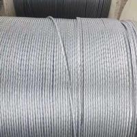 China Hot Dip Galvanized Steel Strand 1x7 Gj Steel Strand 2.1mm 2.8mm 3.0mm Galvanized Wire Strand for sale