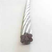 China 1*7 Hot Dipped Galvanized Steel Wire Rope 3.0mm 4.2mm 4.8mm Zinc Coated Steel Wire For Planting for sale