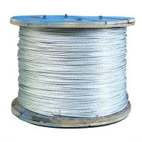 China Hot Dip Galvanized Steel Strand 1x7 Gj Steel Strand 2.1mm 2.8mm 3.0mm Galvanized Wire Strand for sale