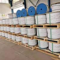 China 7x0.33 Galvanized Steel Wire Strand 1.0mm 7 Strand Wire Rope Strand For Fiber Optic Cable for sale