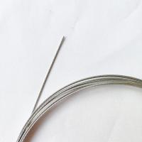 China 7x0.33 Zinc Coated Steel Wire Strand , 7 Strand Fiber Optic Cable For Stretch Telecommunications for sale