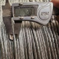 China Hot Dipped Galvanized Steel Wire Rope 4.2mm 6.0mm 8.0mm Steel Wire Welded Straight And Twisted Strands for sale