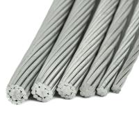 China 1x19 Hot Dipped Galvanized Steel Strand 4.2mm 5.0mm 6.0mm Carbon Steel Drawn Wire Strand for sale