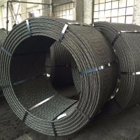 China Low Relaxation PC Strand 9.53mm 15.2mm 12.7mm ASTM A416 Galvanized PC Strand 1*7 for sale