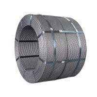 China ASTM A416 Grade 270 Prestressed Concrete Steel Strand 9.53mm 12.7mm 15.2mm for sale