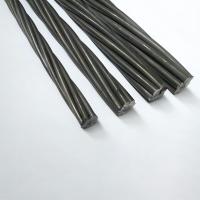 China 7 Wire Prestressed Concrete Steel Strand 1860Mpa Low Relaxation PC Strand 12.7mm ASTM A416 Grade for sale