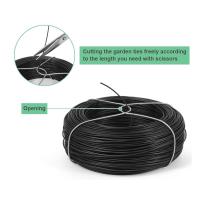 China Plant Twist Tie Garden Wire Coated Garden Training PVC Coated Galvanised Tie Wire for sale