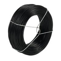 China 1mm 2mm 15m Plant Twist Tie Garden Wire Green Coated String Diy For Garden Training for sale