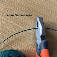China Dark Green Flexible Plant Ties 30m 45m Garden Plant Training Wire 1mm 1.5mm 2.0mm for sale