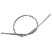 China 304 316 Nylon Coated Wire Rope , Invisible Grille Stainless Steel Wire Rope 3mm 2.5mm for sale