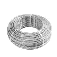 China 7x7 Nylon Coated 304 316 Stainless Steel Wire Rope 2.0mm 2.5mm 3.0mm for sale
