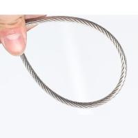 China Nylon Coated Stainless Steel Wire Rope 7x7 316 Stainless Steel Cable 2mm 3mm for sale