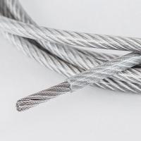 China 7x7 Nylon Coated 304 316 Stainless Steel Wire Rope 2.0mm 2.5mm 3.0mm for sale