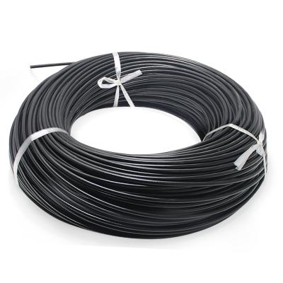 China Black 5mm 6mm Gym Cable 7*19 PU Coated Steel Wire Rope For Fitness Equipment for sale