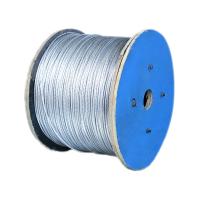 China GJ-80 Galvanized Steel Strand 4.2mm-14mm  70 Square Steel Strand for sale