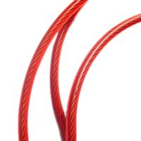 China 7x7 Stainless Steel Wire Rope Cable 2mm 3mm Flexible Steel Wire Rope Galvanized for sale