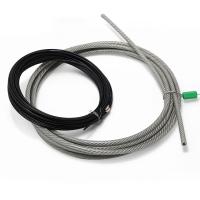 China Galvanized Plastic Coated Steel Wire Rope 10mm 12mm 1x7  7x7  1x19  7x19 for sale