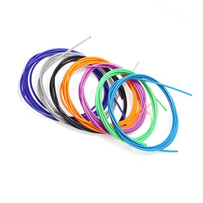 China Colorful PVC Coated Steel Wire Rope 6mm 8mm Stainless Steel Wire Rope For Ship Industry for sale
