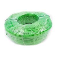 China Green PVC Coated Galvanized Steel Wire Rope 7x7 For Garden Fence Clothesline Trellis for sale