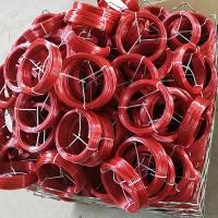 China Red 7x19 PVC Coated Galvanized Steel Wire Rope Cable 8mm 10mm 12mm for sale