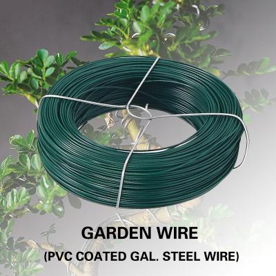 China Dark Green Flexible Plant Ties 30m 45m Garden Plant Training Wire 1mm 1.5mm 2.0mm for sale