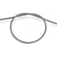 China 1.6mm 1.8mm 2.0mm 2.5mm 3.0mm Galvanized Steel Cable 1x19 Steel Wire Rope For Brake Cable for sale