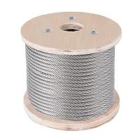 China 1x19 Steel Wire Rope , Galvanised Wire Rope 2mm 1.5mm 1.8mm Inner Wire Steel Core Brake Cable for sale