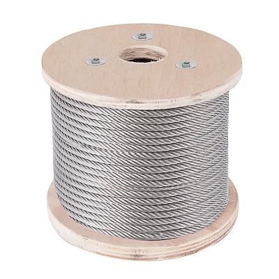 China 1x19 Steel Wire Rope , Galvanised Wire Rope 2mm 1.5mm 1.8mm Inner Wire Steel Core Brake Cable for sale