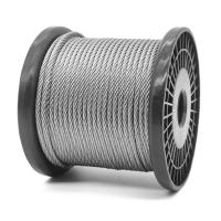 China 6X7+FC Galvanized Steel Wire Rope 2.0mm 3.0mm 4mm Galvanized Wire Rope for sale