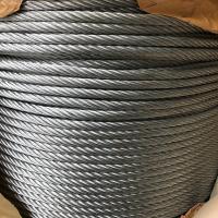 China 6x19+FC Galvanized Steel Wire Cable 3mm-16mm Fiber Core Lifting Steel Cable for sale