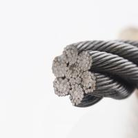 China 8-20mm Galvanized Steel Wire Rope , 6x36WS Wire Rope For Tower Cranes for sale