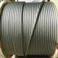 China 6x37 Wire Rope 10mm-22mm Steel Cable Wire Rope For Lifting Machinery Cableway for sale