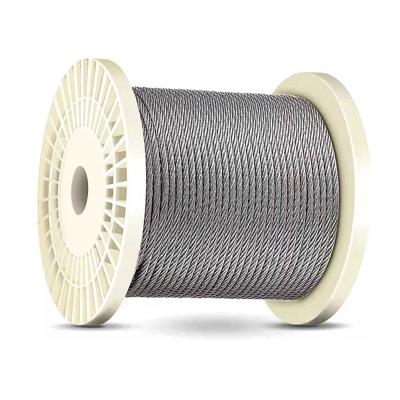 China 7x7 Galvanized Steel Wire Rope for sale